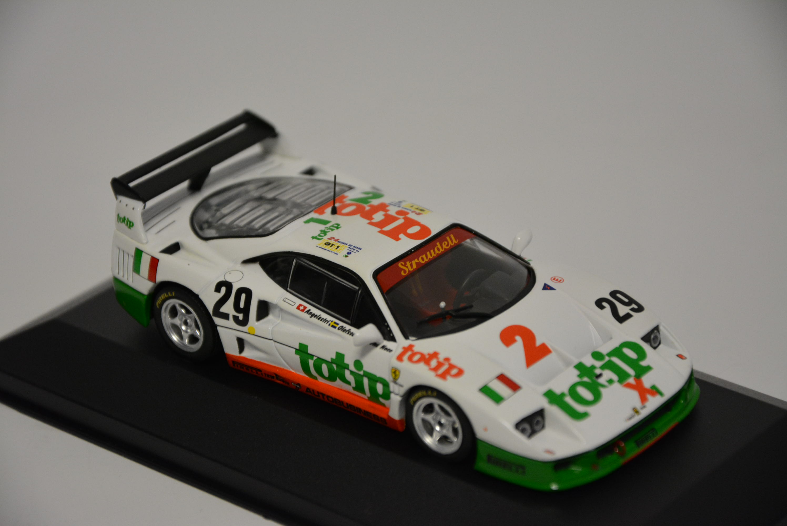 Ferrari F40 #29 totip Le Mans 1994 , iXO , 1:43 - modellautogigi.ch